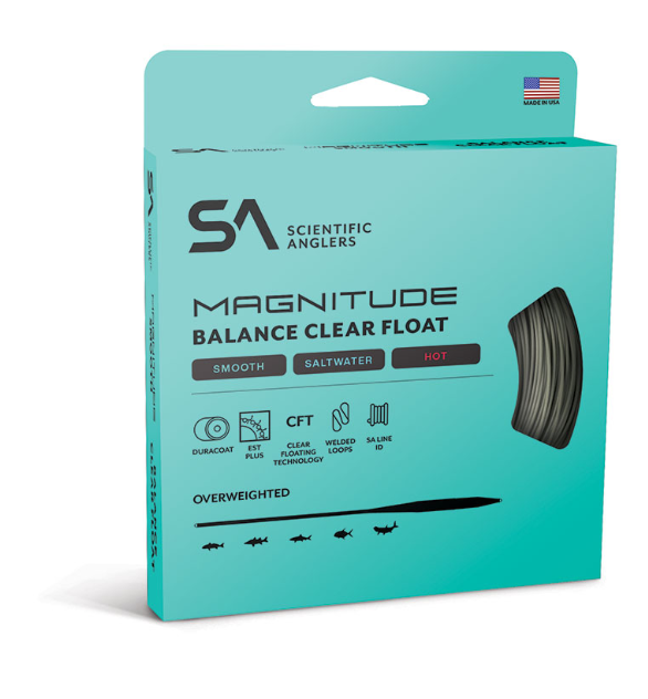 SA Magnitude Smooth Balance - 15’ Clear Floating Tip – Tailwater Outfitters