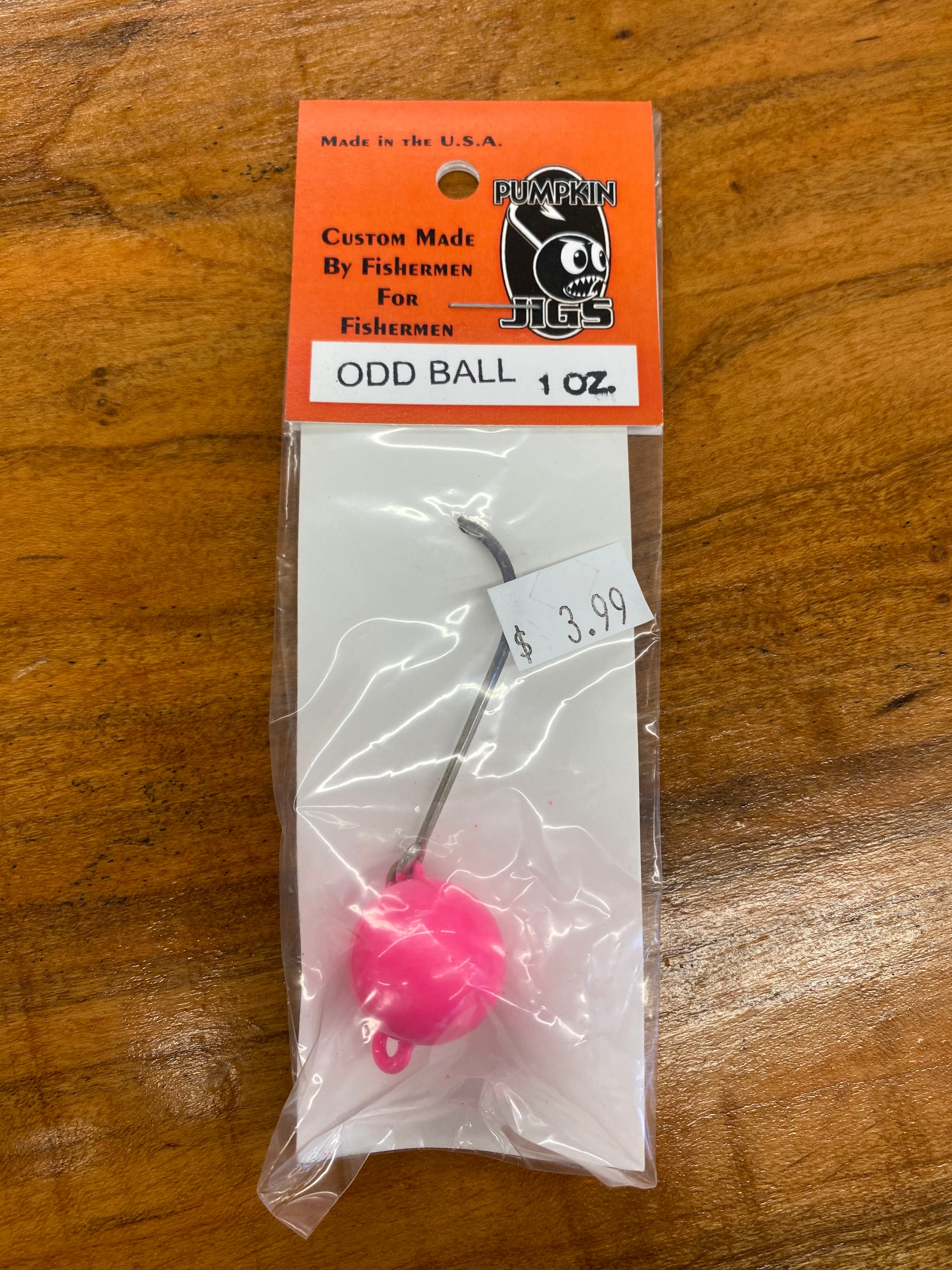 Pumpkin Jigs Odd Ball – Tailwater Outfitters
